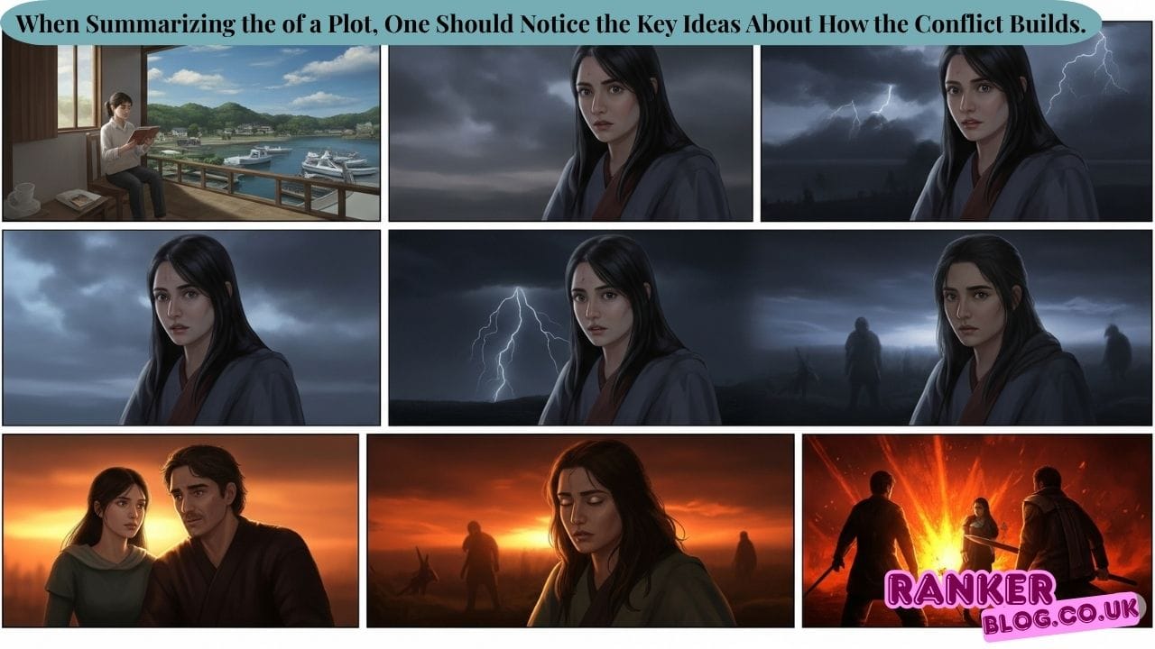 When Summarizing the of a Plot, One Should Notice the Key Ideas About ...