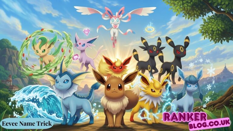 Eevee Name Trick Pokemon GO 2024: Complete Guide to All Evolution Names & Methods - Ranker Blog