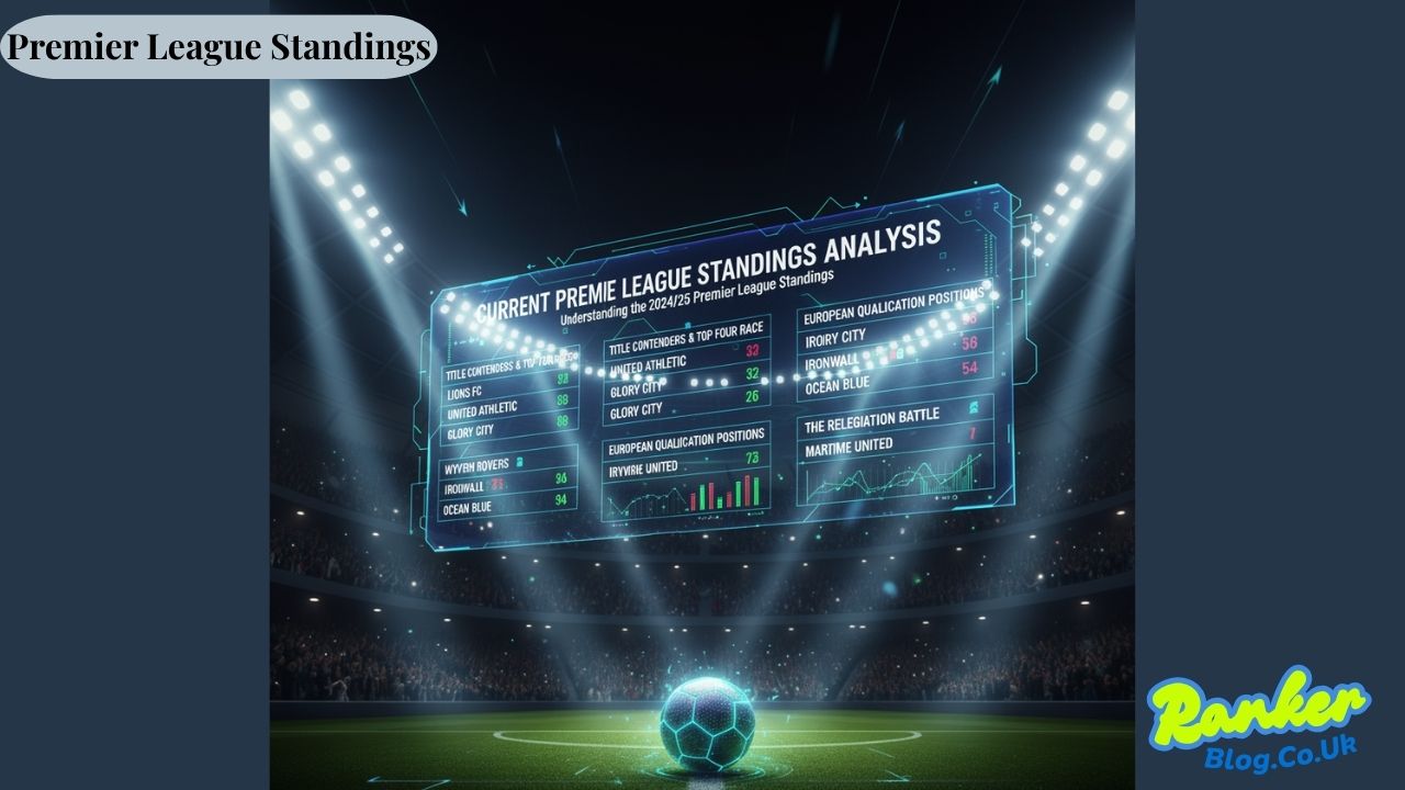 Premier League Standings 2024-25: Live Table, Rankings & Latest Updates ...